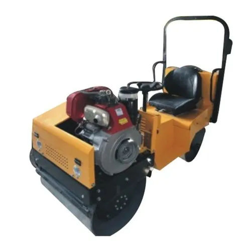 Mini Ride On Roller Machine | 12 HP Compaction Roller with 900 mm Drum ...