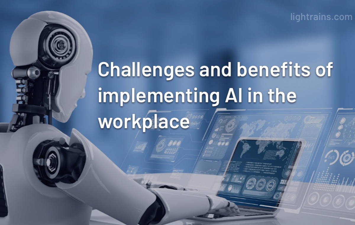 The challenges and benefits of implementing AI in the workplace ...