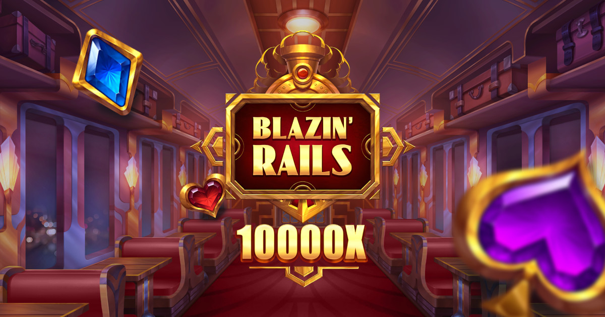 Play Blazin’ Rails Slot | 96.16% RTP | Real Money Games