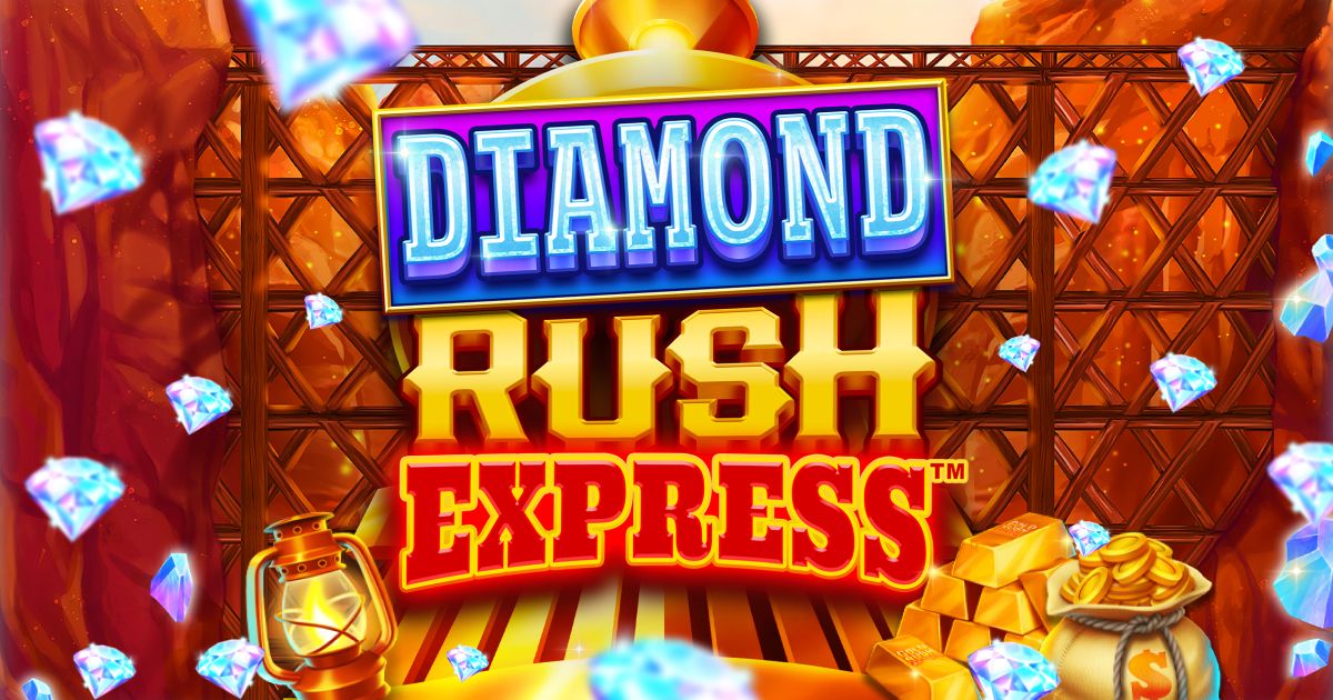 Play Diamond Rush Express Slot | 96.49% RTP | Real Money Games