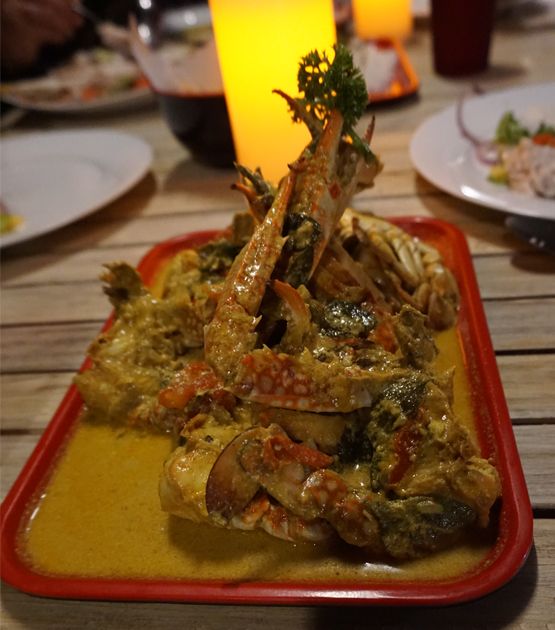 Red beach - Great eats at Tangalle Bay!