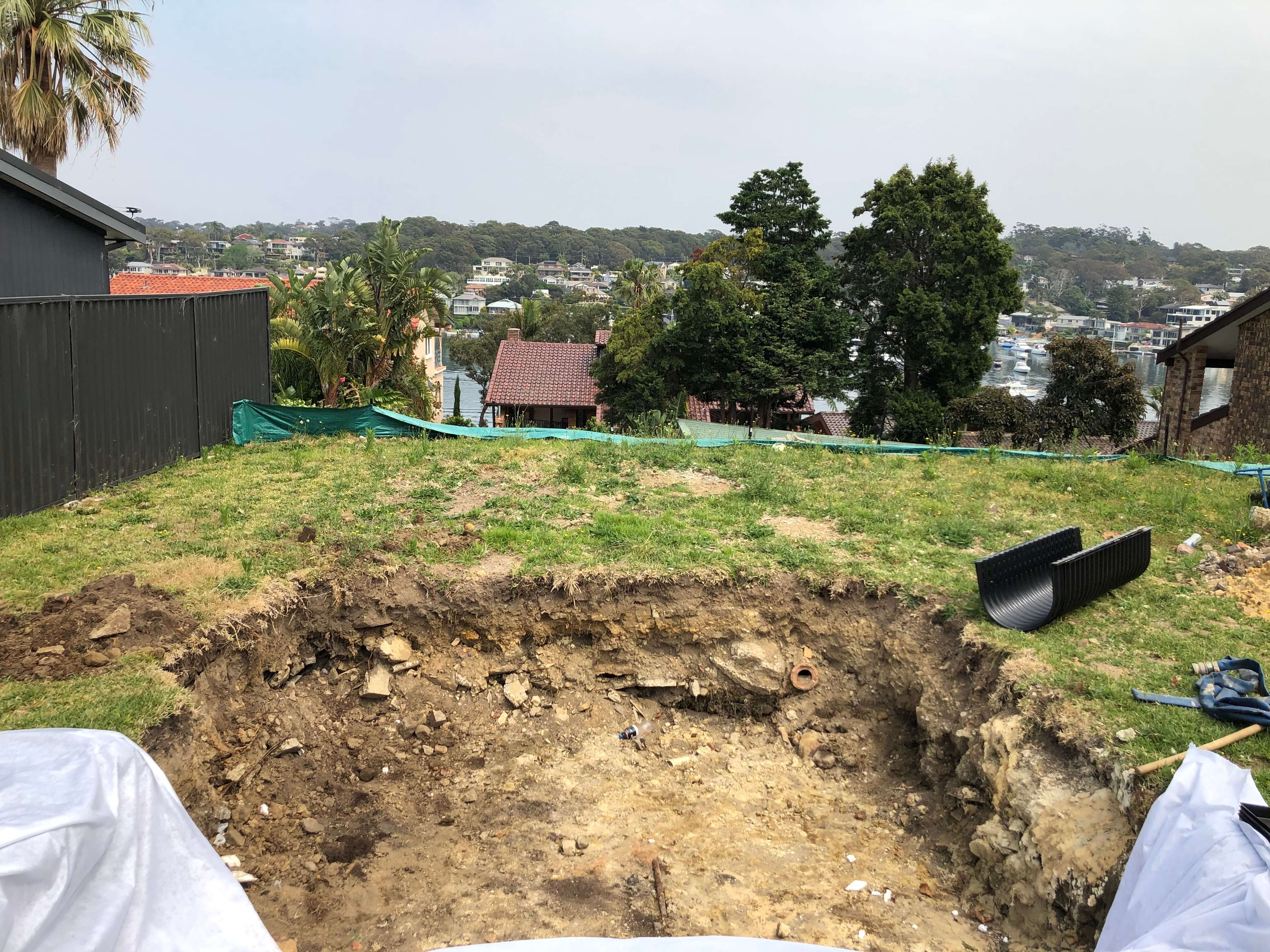 Granny Flat Absorption Pit