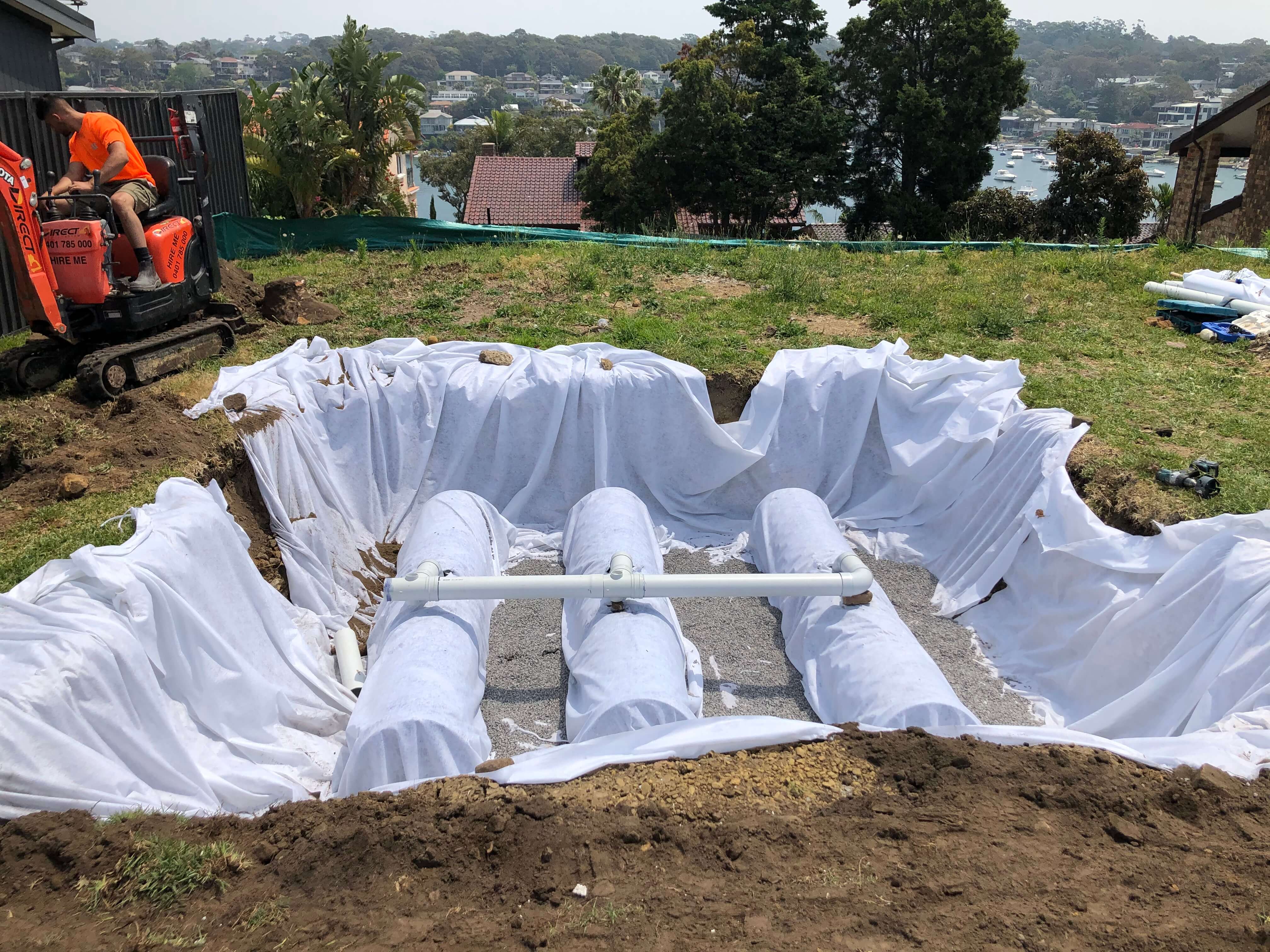 Granny Flat Absorption Pit