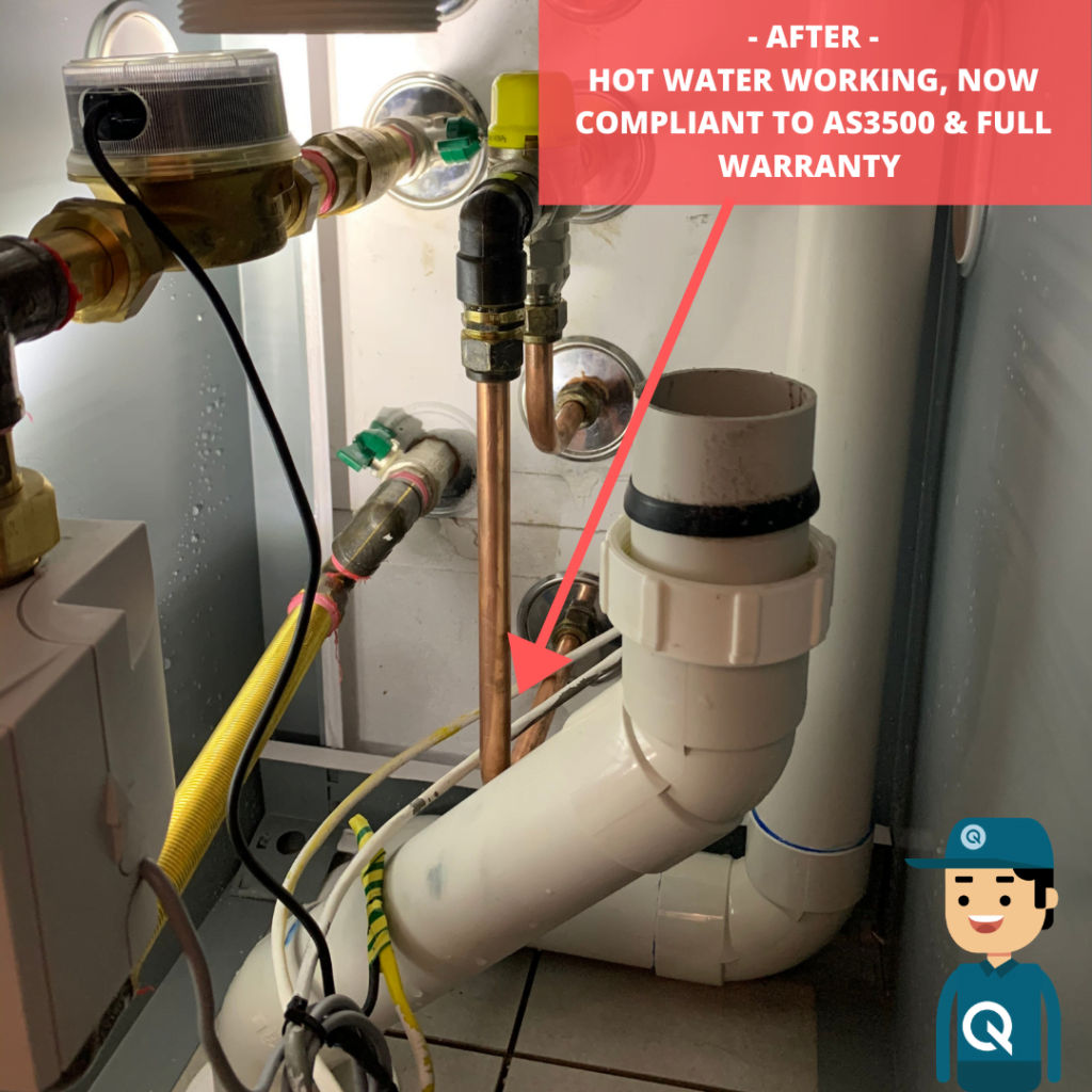 Unlocking A Hot Water Issue, Saving the Homeowner $1000’s