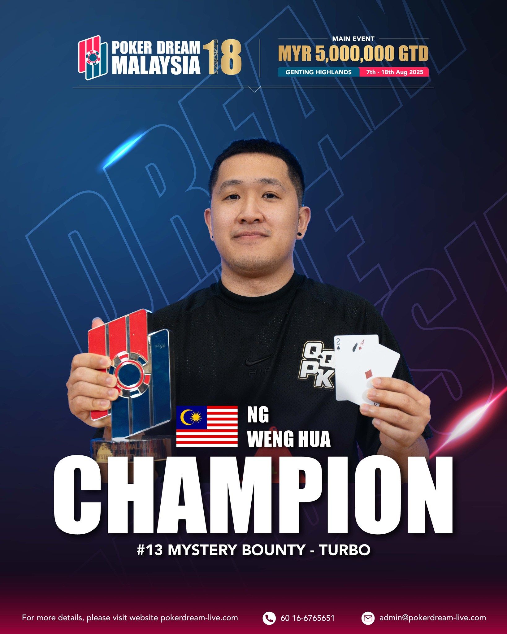 Weng Hua Ng Poker Profile: Net Worth, Earnings & Stats (2026)