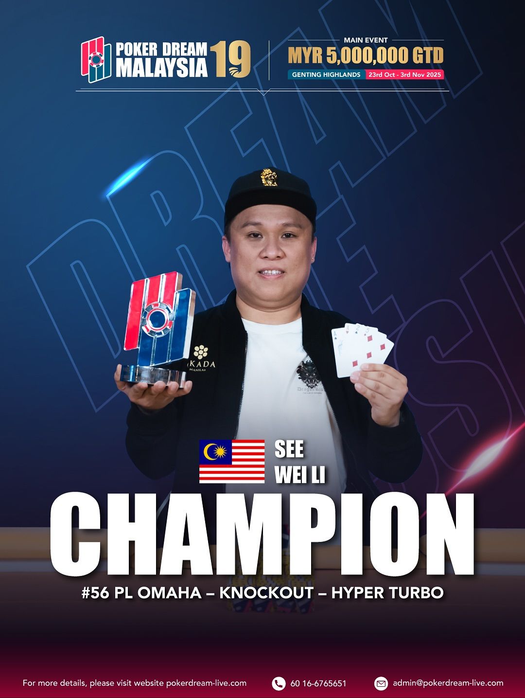 Wei Li See Poker Profile: Net Worth, Earnings & Stats (2026)