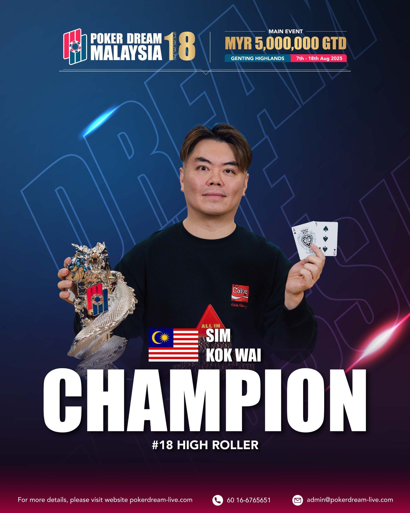 Kok Wai Sim Poker Profile: Net Worth, Earnings & Stats (2025)