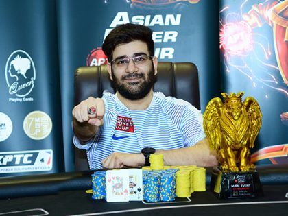 Akshay Nasa denies Vincent Chauve at the APT Vietnam Main Event ...