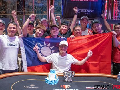 Poker Dream Vietnam: Zong Chi He, Sin-Ren Chen, Yeu Wei Hsiang, Jason ...