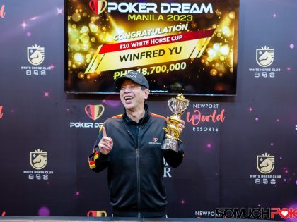 Poker Dream Manila: Winfred Yu overcomes a deficit at heads up to win ...
