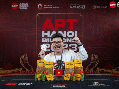 APT Hanoi Billions Day 2 highlights: Chu Van Tien ships Vietnam Poker Cup; more records crushed ...