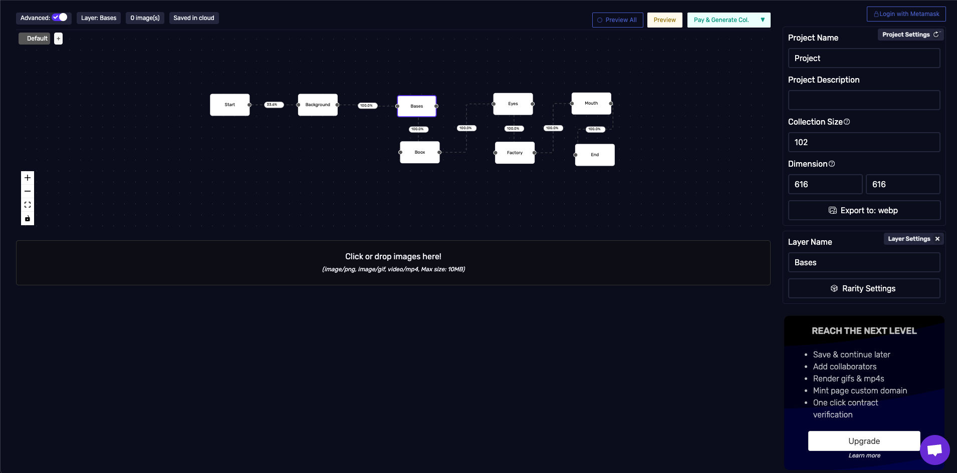 NFT Art Generator - No-Code NFT maker for NFT creators NFT Art Generator - No-Code NFT maker for NFT creators