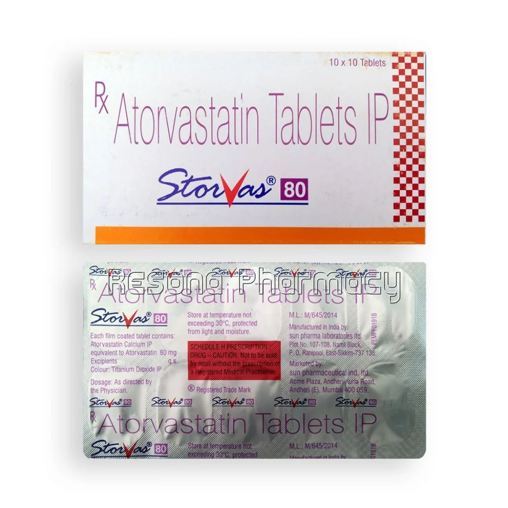 Buy Storvas 80 Tablet Online: Price, Uses, and Side Effects - Magicine ...