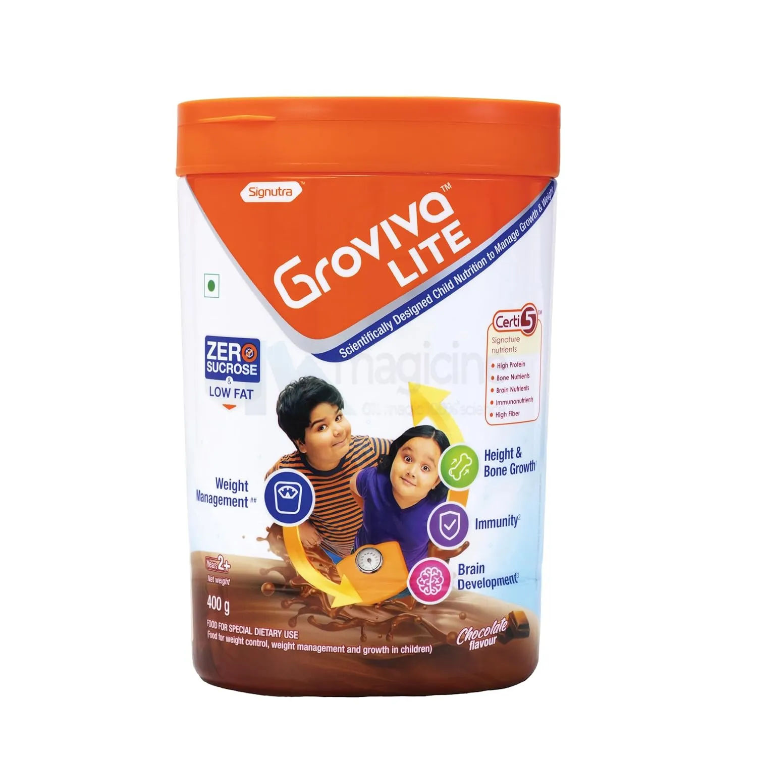 Buy Groviva Lite High Protein for Height Bone Immunity & Brain ...