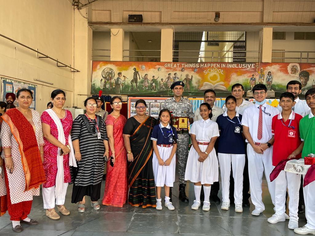 Army Public School, Meerut Cantt : Motivational session by an alumnus ...