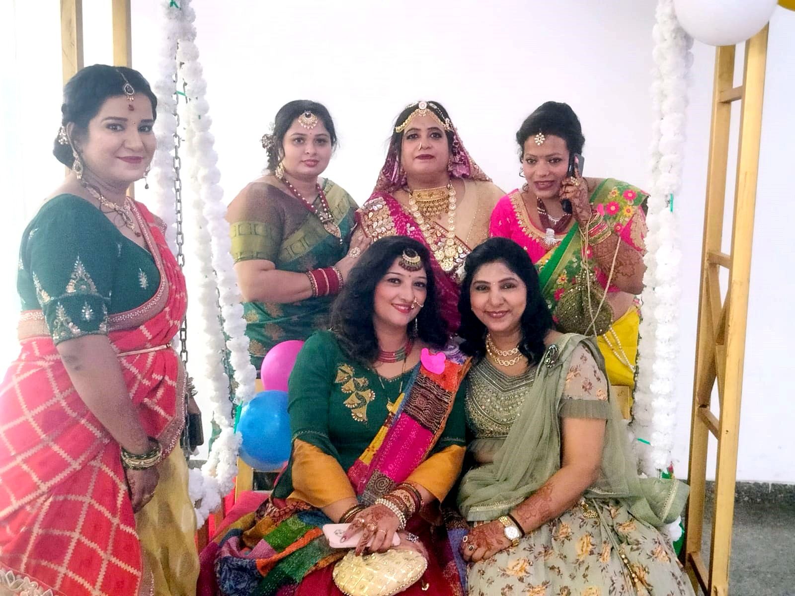Teej Celebrations Bring Joy to Women at VVIP Address Rajnagar Extension ...