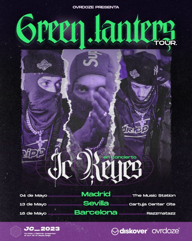 JC Reyes anuncia su gira "Green Lanters Tour" – Loud Cave
