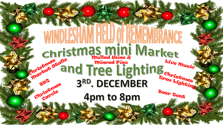 Village Christmas Tree Event - Windlesham Society