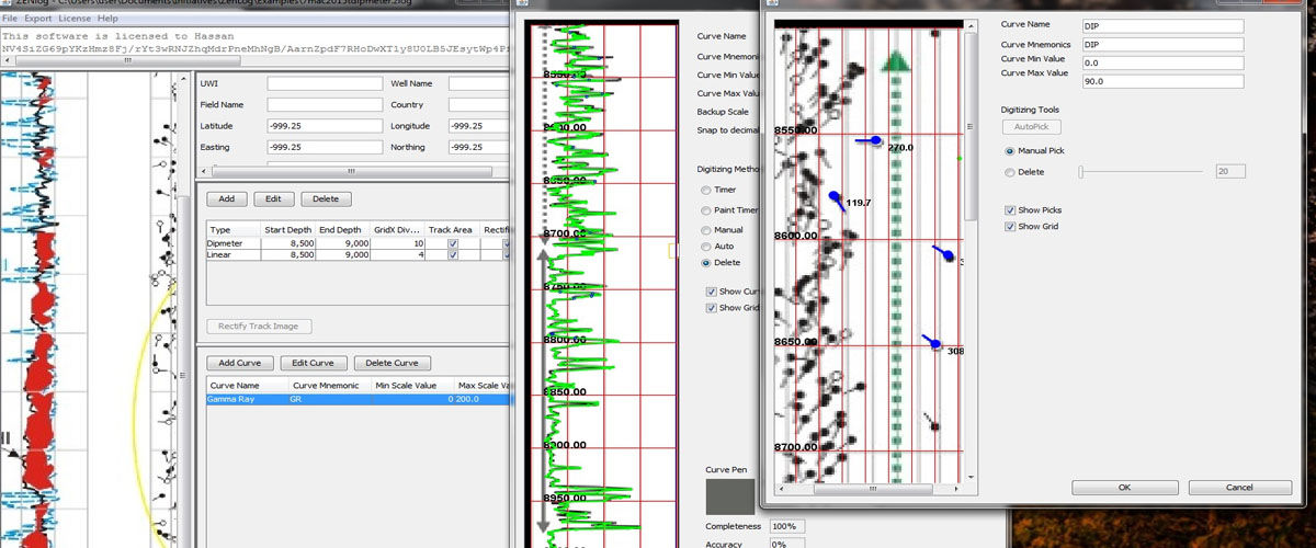 Well Log Digitizing | Alzare