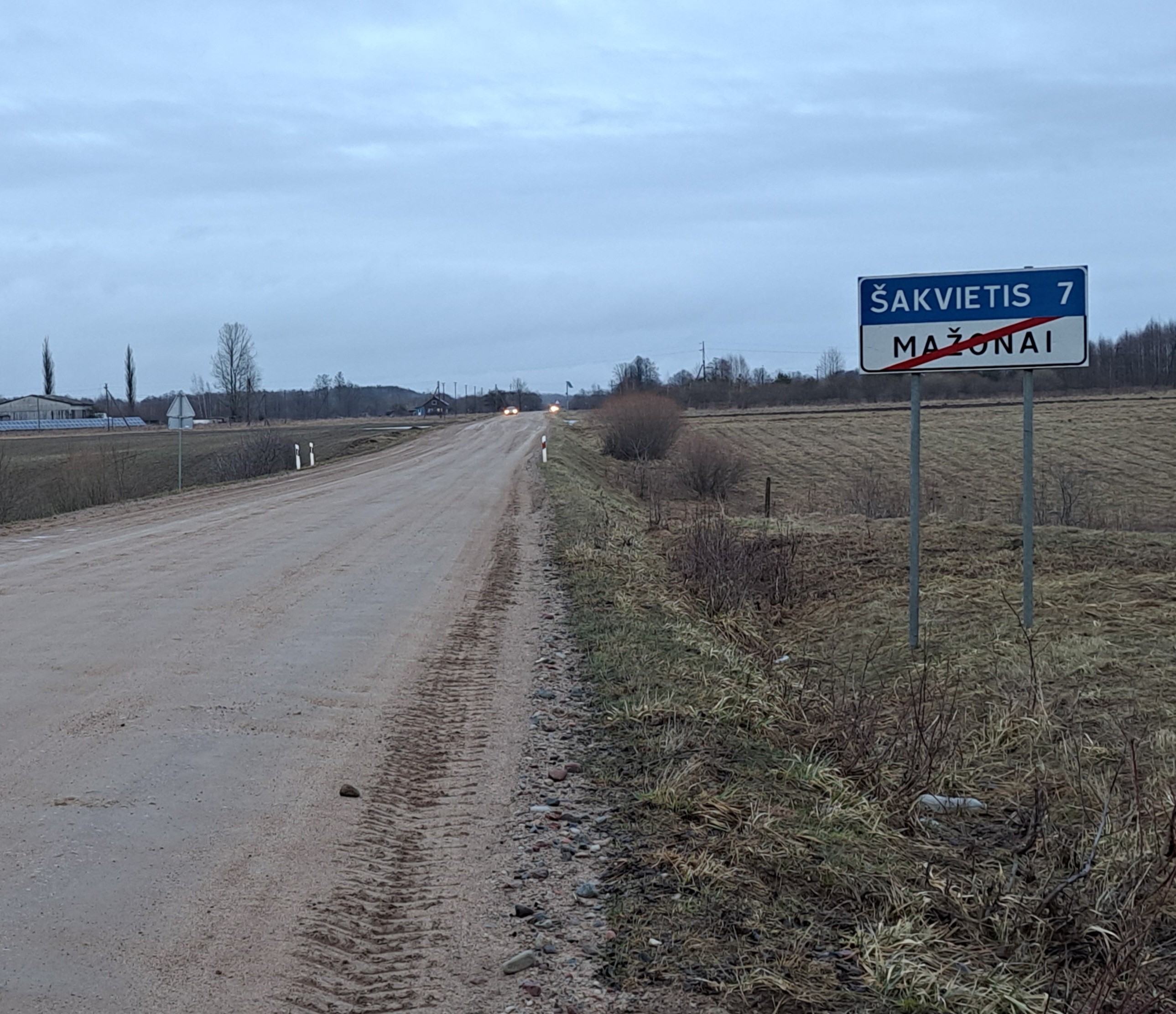 Gyvenimas prie žvyrkelio: asfalto atskirtis Tauragės rajone - bendra.lt