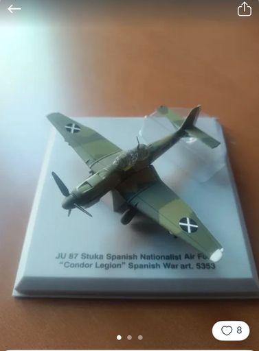Armour Collection 5353 1:100 Spanish Nationalist Air Force Junkers Ju ...