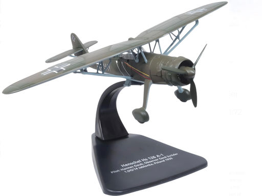Oxford Aviation Models AC120 1:72 German Reich Air Force Henschel Hs ...
