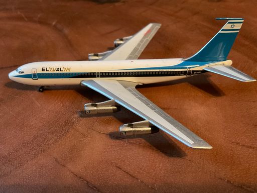 Aeroclassics ACELY0616 1:400 El Al Israel Airlines Boeing 720B 4X-ABA ...