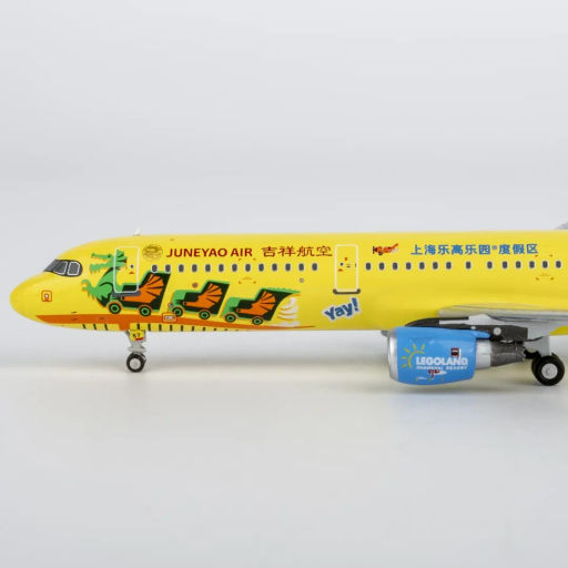 NG Models 13141 1:400 Juneyao Airlines Airbus A321 w/ Sharklets B-9957 ...