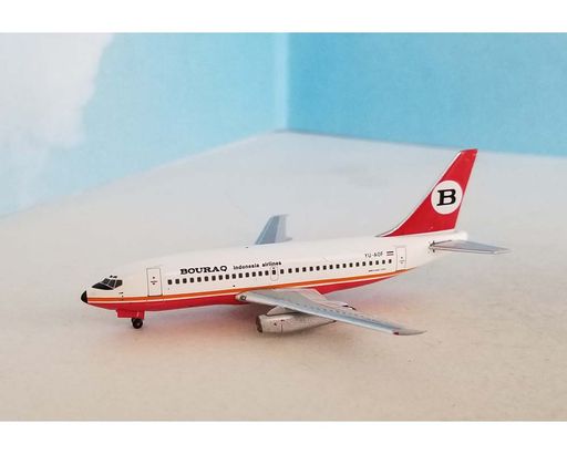 Aeroclassics AC419938 1:400 Bouraq Indonesia Airlines Boeing 737-200 YU ...