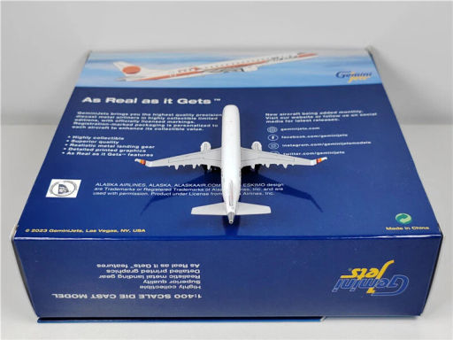 GeminiJets GJASA2174 1:400 Alaska Airlines Embraer E175 w/ Long Wing ...