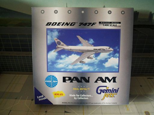 GeminiJets GJPAA093 1:400 Pan Am Cargo Boeing 747-100F N901PA | MADb