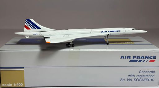 Socatec SOCAFR010 1:400 Air France Concorde F-BVFB | MADb