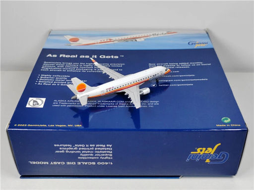 GeminiJets 1:400 Alaska Airlines Embraer E175 w/ Long Wing GJASA2174 | MADb