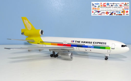 Jet-X JX011B 1:400 The Hawaii Express McDonnell Douglas DC-10-10 N905WA ...