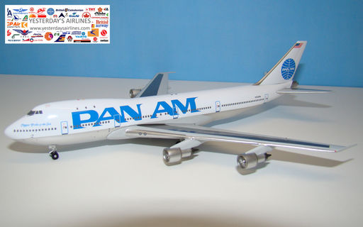 Apollo Models A13005 1:400 Pan American World Airways Boeing 747-100 ...