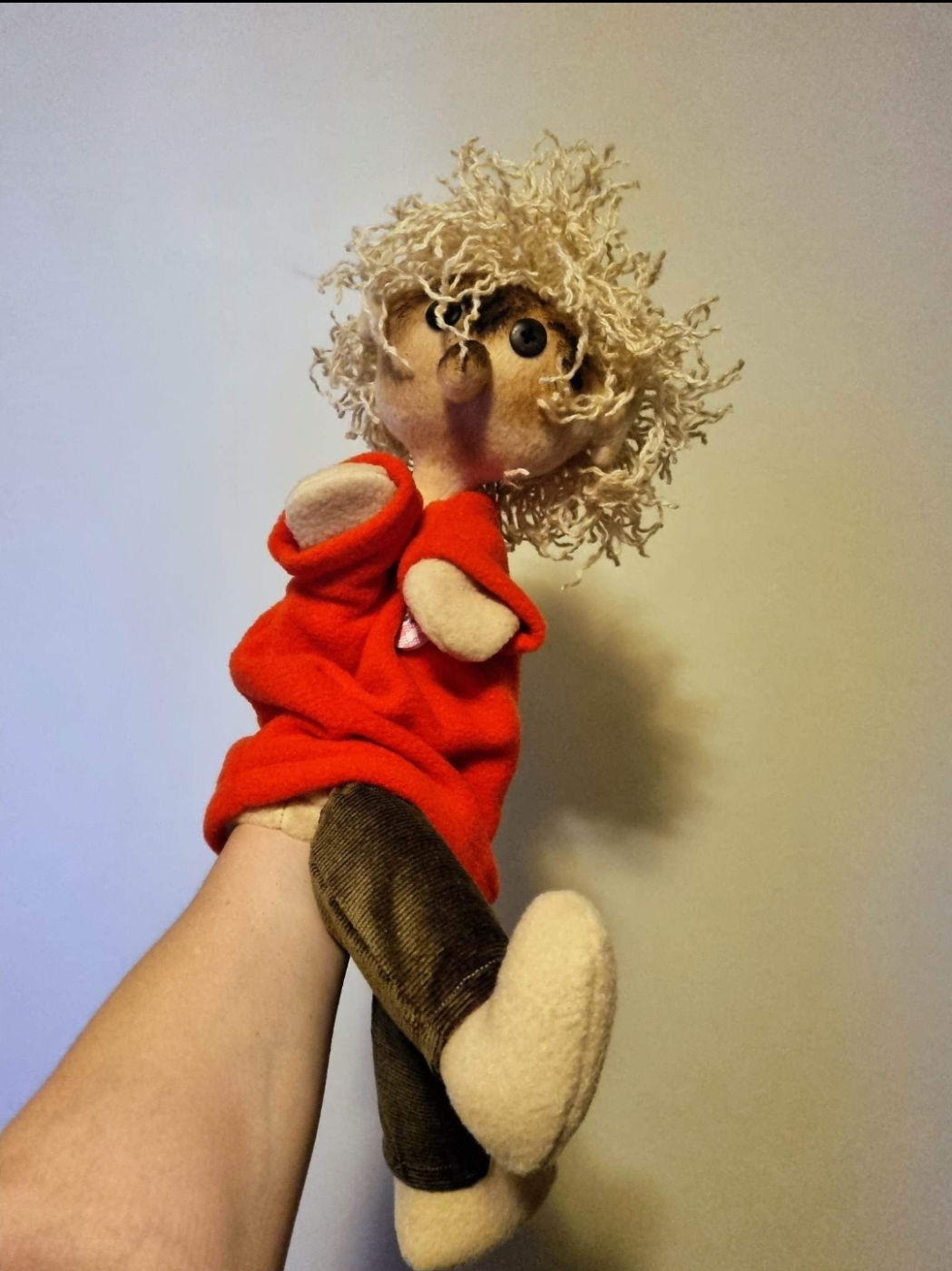 Pirštininė lėlė - berniukas murzius užsi... - Pigus/nemokamas siuntimas ...