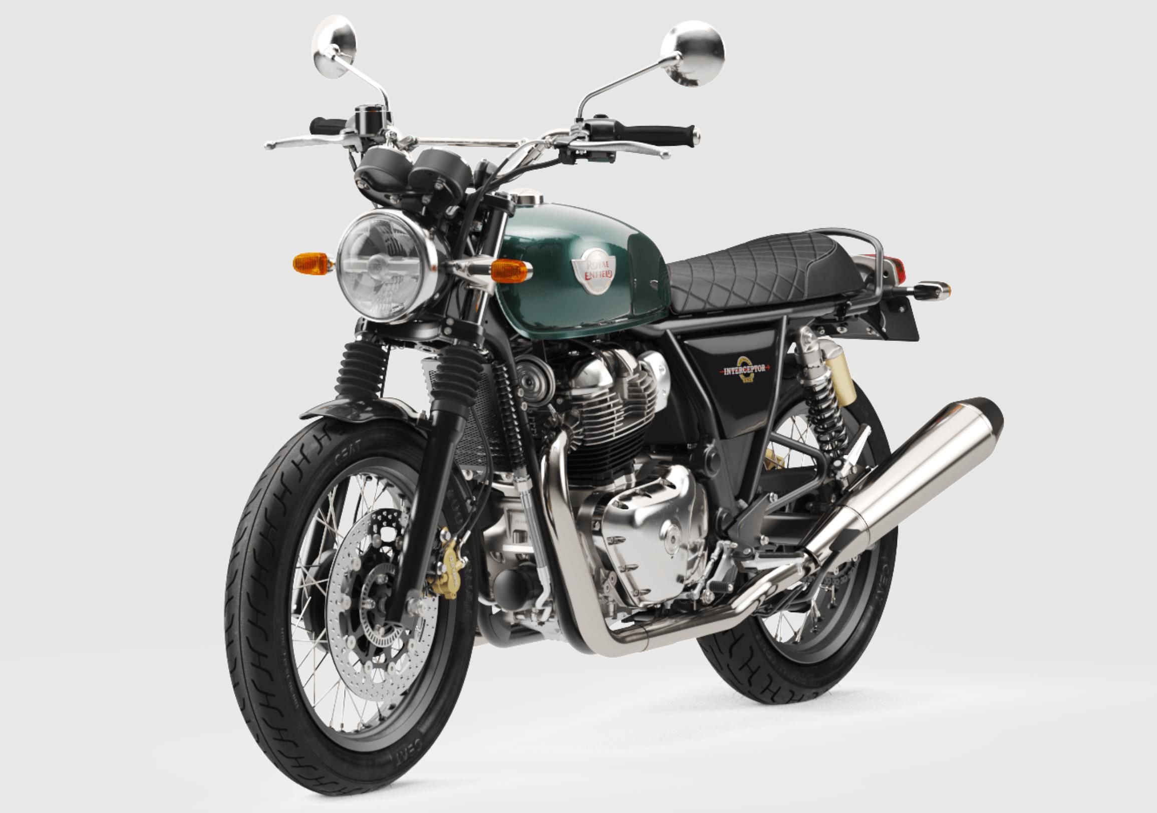 Royal Enfield Interceptor 650 Cali Green Price, Specs, Top Speed ... Royal Enfield Interceptor 650 Cali Green Price, Specs, Top Speed ...