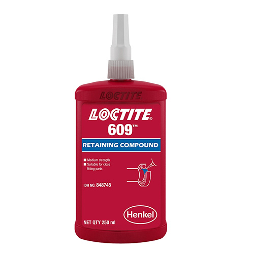 Henkel Loctite 609 Retaining Compound Green Color-250 ML