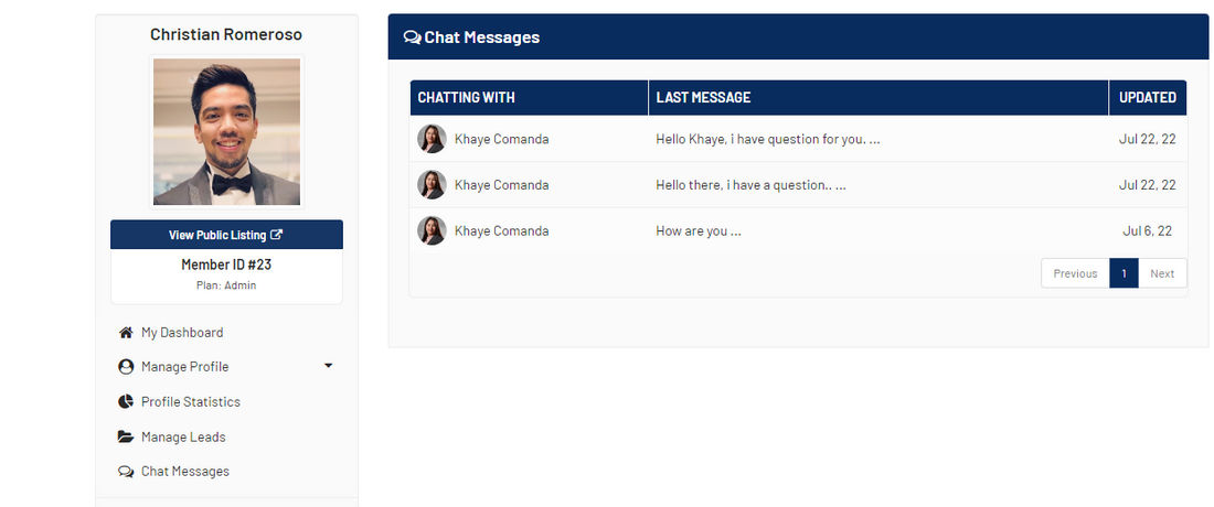Member Dashboard Overview - Shopping Centre & Retail Support Centre By ...