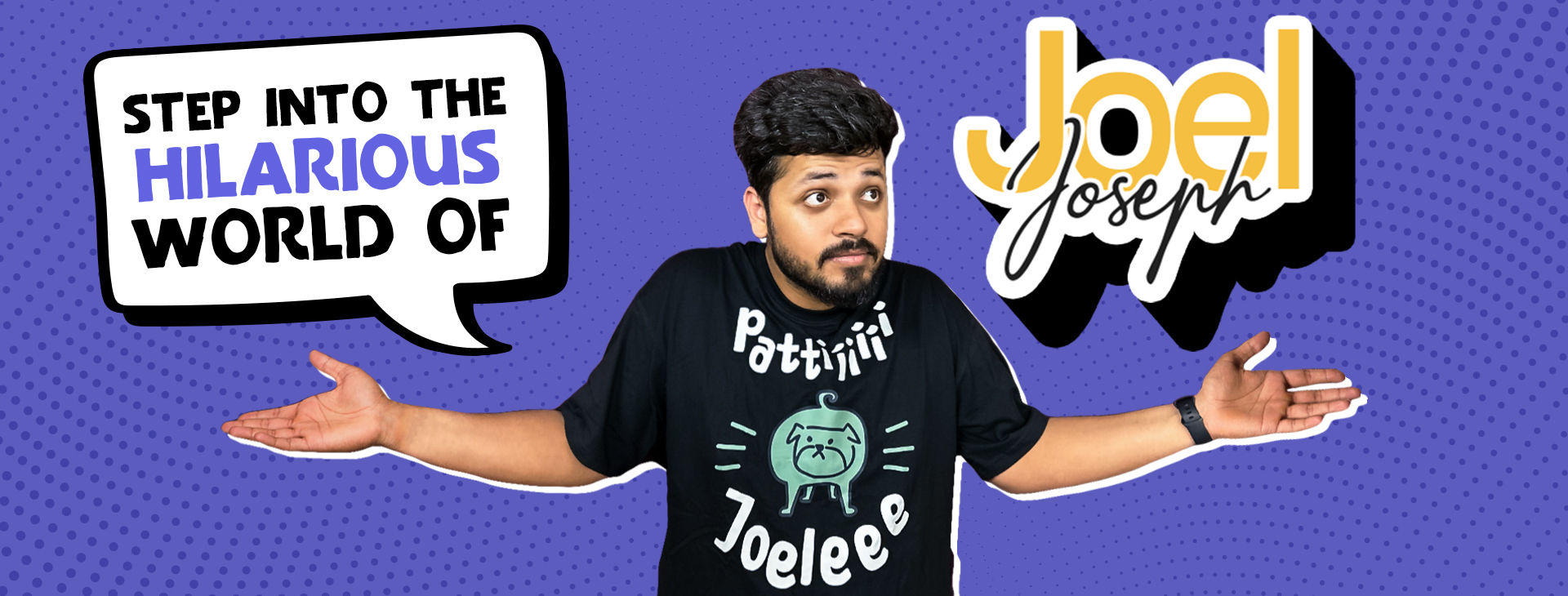 Joel Joseph Online Official Merchandise Store In India | MerchGarage