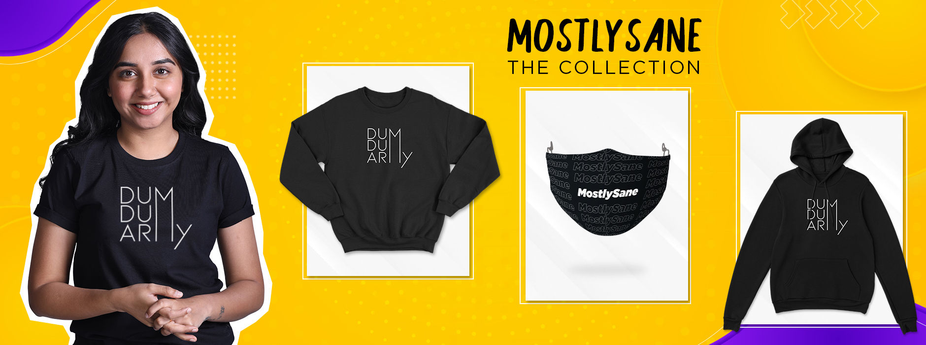 Mostlysane Online Official Merchandise Store in India | Merch Garage