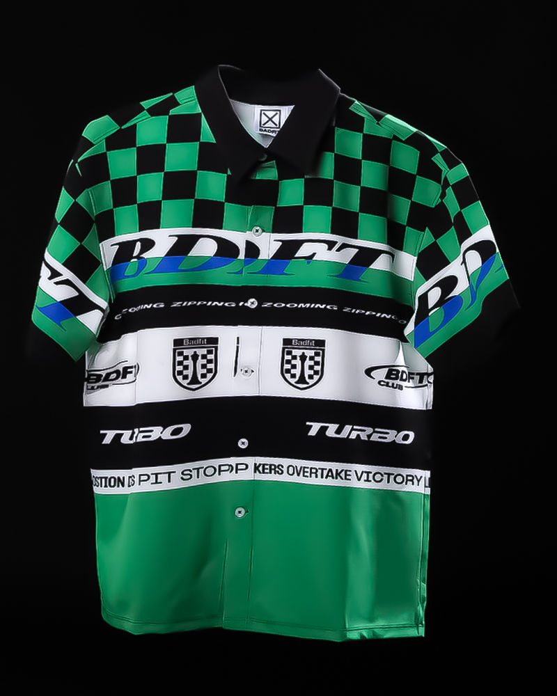 BDFT TURBO Green SHIRT- Badfit Clothing