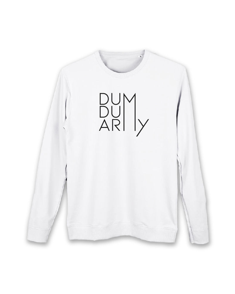 Buy Dum Dum Army Printed White Sweatshirt online at Mostlysane | Merch ...