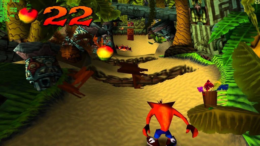 A evolução de Crash Bandcoot e seus jogos ao longo dos anos