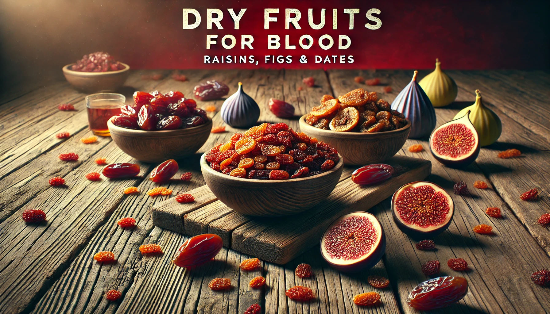 Dry Fruits for Blood Building: The Role of Raisins, Figs, and Dates