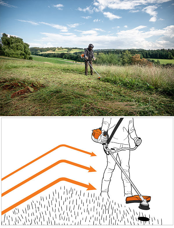 How to trim different vegetation and on different terrain with your ...