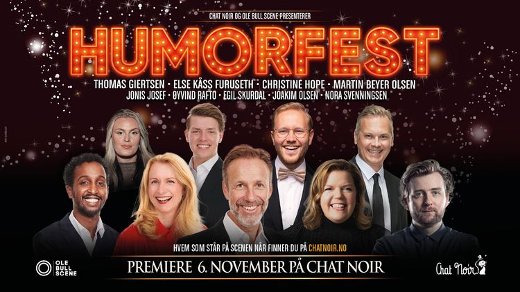 HUMORFEST på Chat Noir