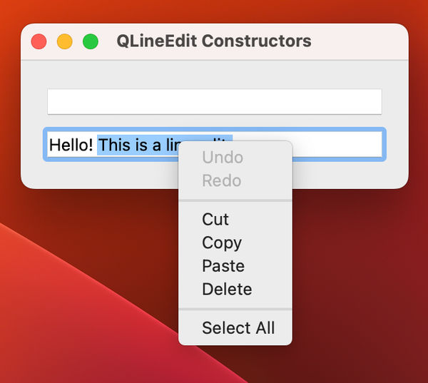 Use Qlineedit To Add Text Input Fields To Your Pyqtpyside Guis