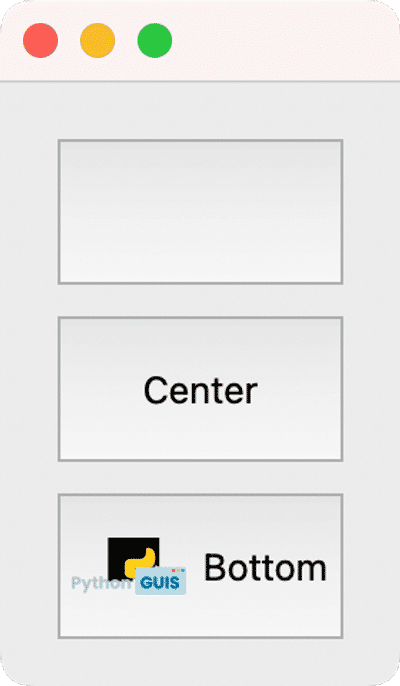 PyQt QPushButton — A universal Button Widget