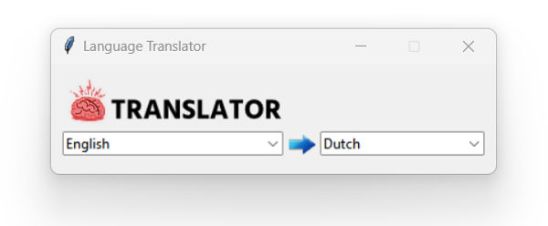 Build a AI-powered desktop Translator with Python & Tkinter